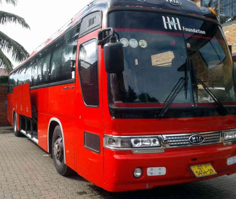 Rent luxury 45-seat coach bus in Accra, Tema, Kumasi, Ghana