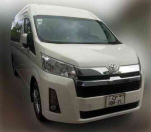 12, 13, 14-seat AC minivan (Outside-Accra) (New) - A1 Car & Bus Rental